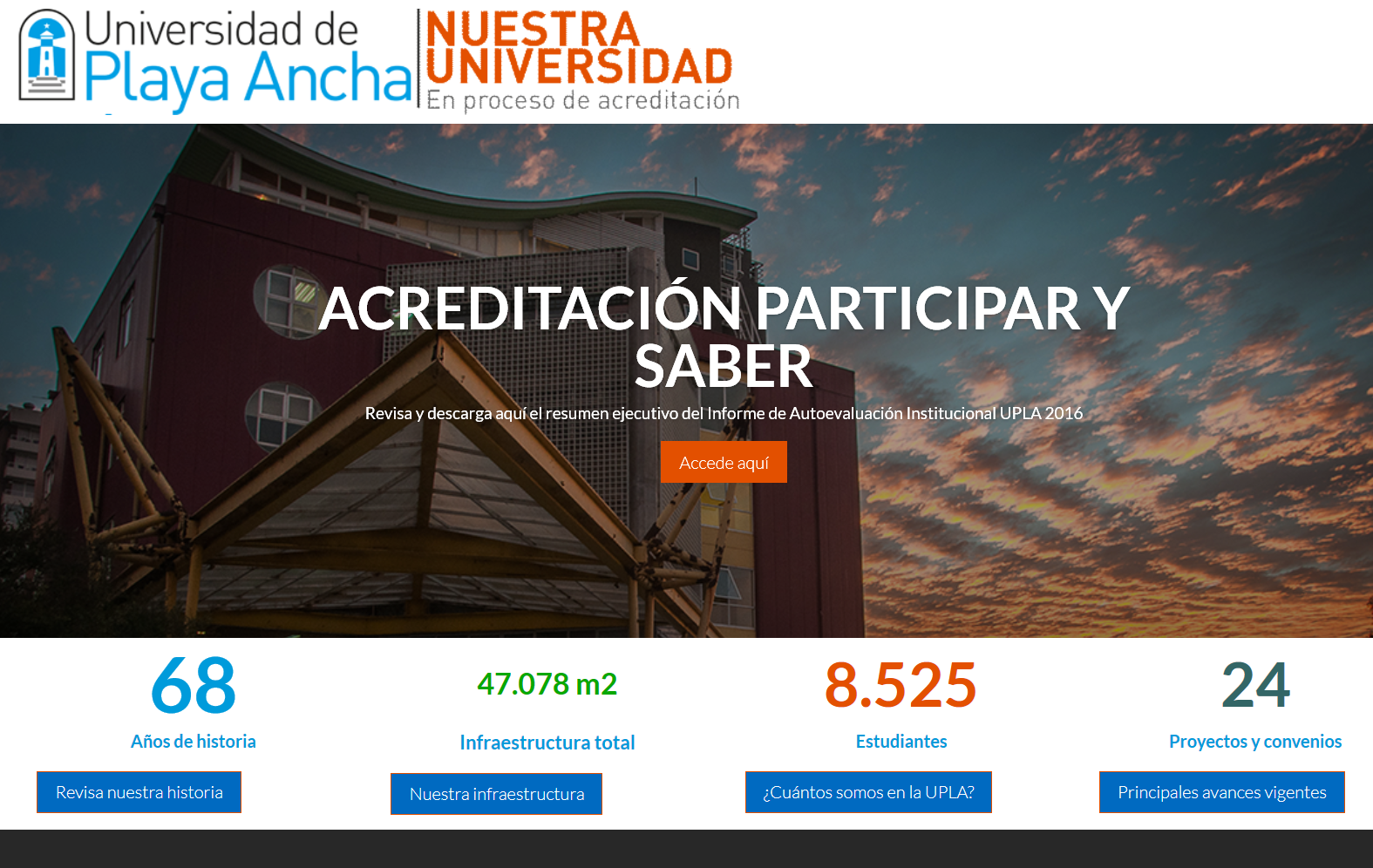 Nuestra universidad - Noticias de la Universidad de Playa Ancha