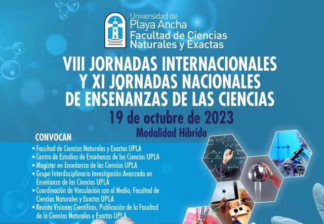 Mañana comienzan las VIII Jornadas Internacionales y XI Jornadas Nacionales de Enseñanza de las ...